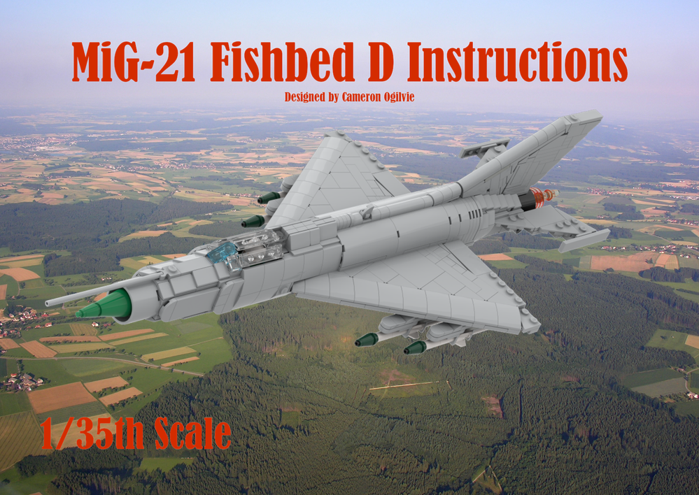 LEGO MOC MiG-21 Fishbed Instructions by LtColVandeleur | Rebrickable ...