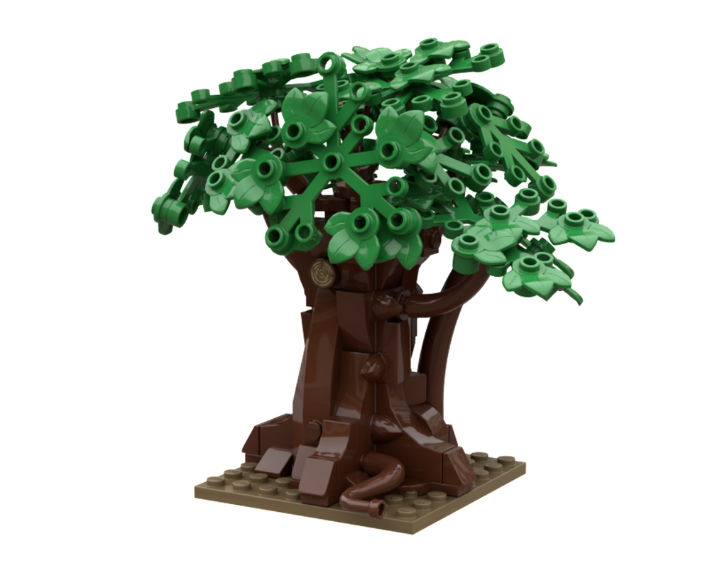 Lego Moc Medieval Tree By Cegeha Elbe Rebrickable Build With Lego