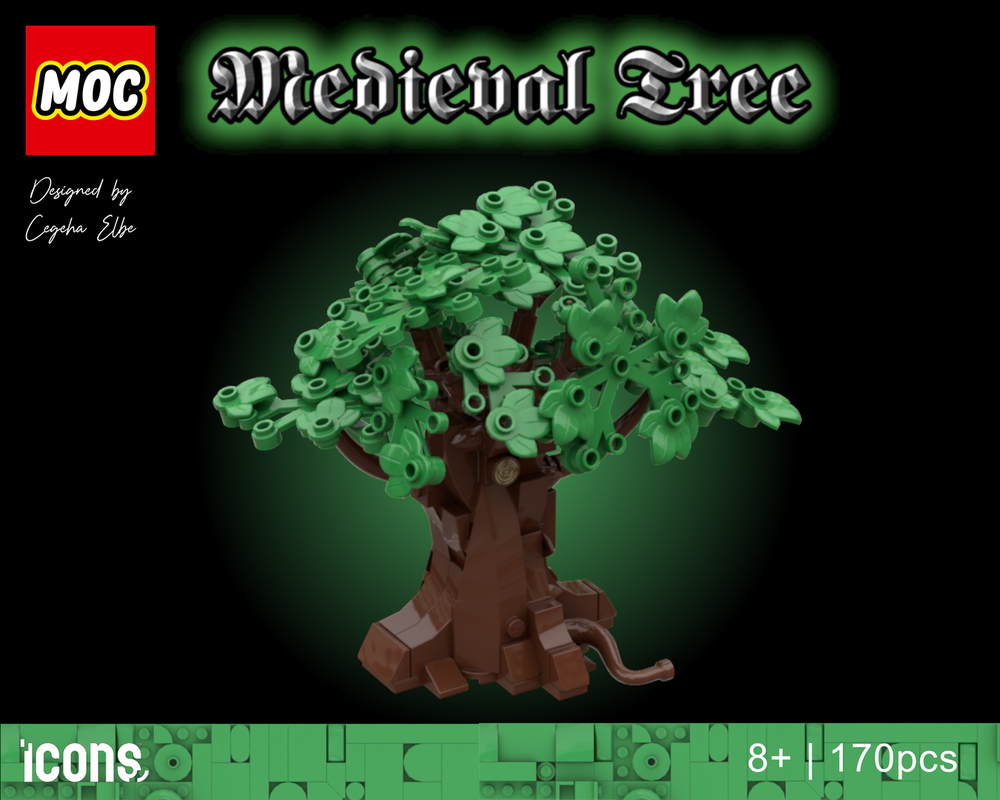 LEGO MOC Medieval Tree by Cegeha Elbe | Rebrickable - Build with LEGO