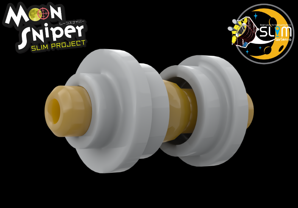 LEGO MOC SLIM "Moon Sniper" Lunar Lander with LEV-1 and LEV-2 (Sora-Q ...