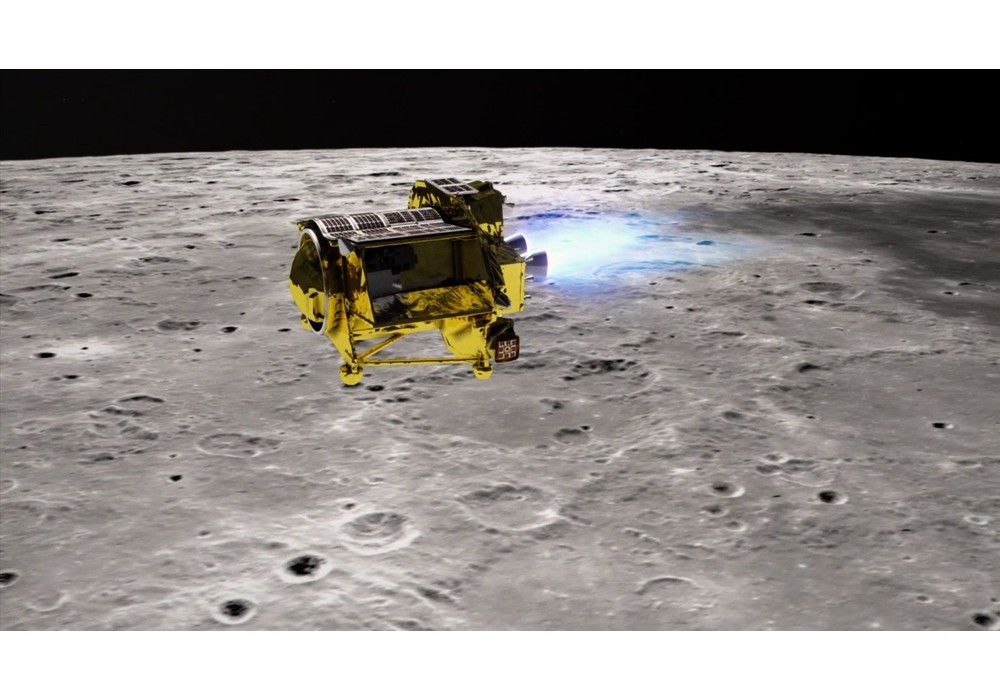 LEGO MOC SLIM "Moon Sniper" Lunar Lander with LEV-1 and LEV-2 (Sora-Q) Rovers by OrchardBuilds ...