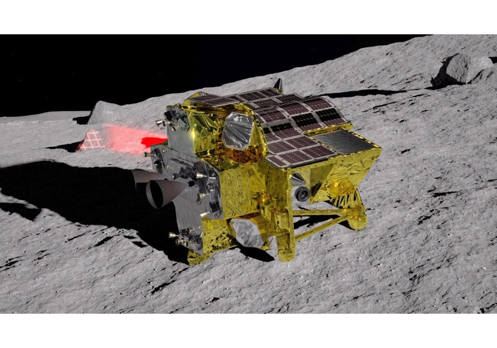 LEGO MOC SLIM "Moon Sniper" Lunar Lander with LEV-1 and LEV-2 (Sora-Q ...