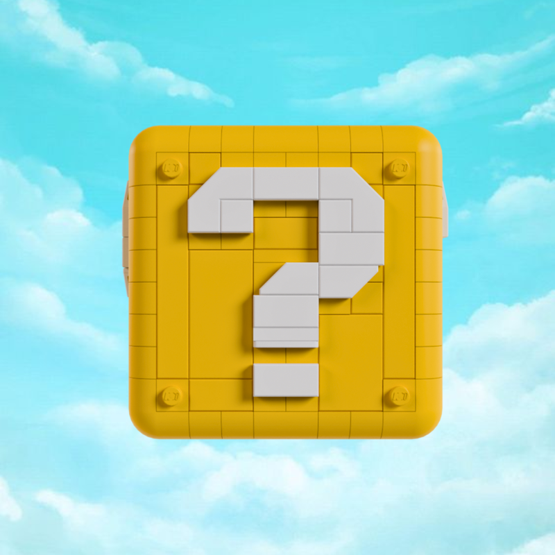 LEGO MOC-209155 Question Block by KraftyKoopa | Rebrickable - Build ...