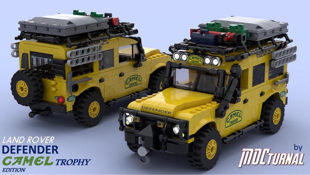 LEGO MOC MOCturnal LAND ROVER CLASSIC DEFENDER – Camel Trophy Edition ...