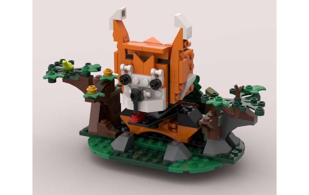 LEGO MOC Jungle Explorer Tribute (Red Panda Statue) by Zwurbel ...