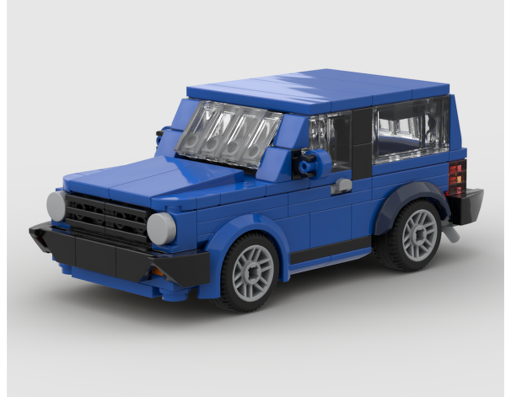 Lego Moc Volkswagen Polo Mk2 By Bowtiedturismo Rebrickable Build