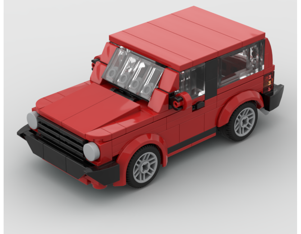 Lego Moc Volkswagen Polo Mk2 By Bowtiedturismo Rebrickable Build