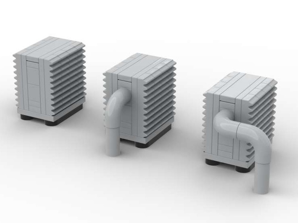 LEGO MOC Heatpump - 3 variations by BrickJunky4444 | Rebrickable ...