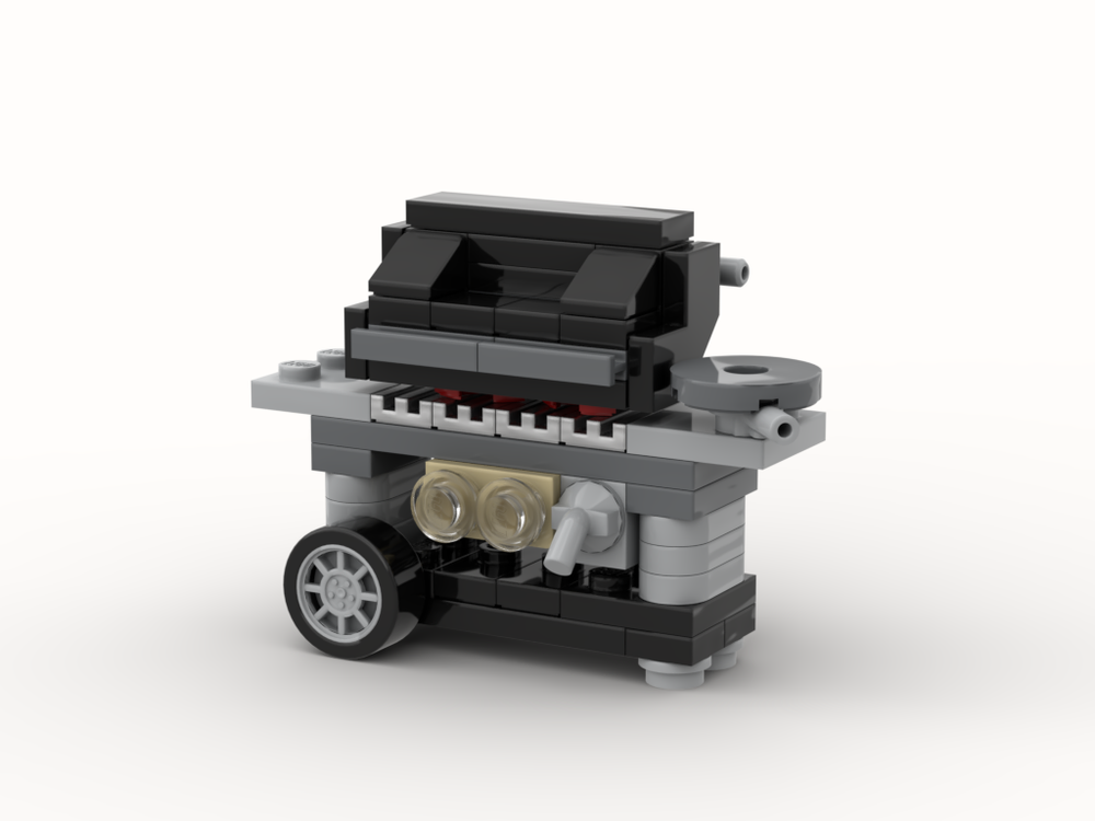 LEGO MOC 31146 - BBQ Grill by KlintIsztvud | Rebrickable - Build with LEGO