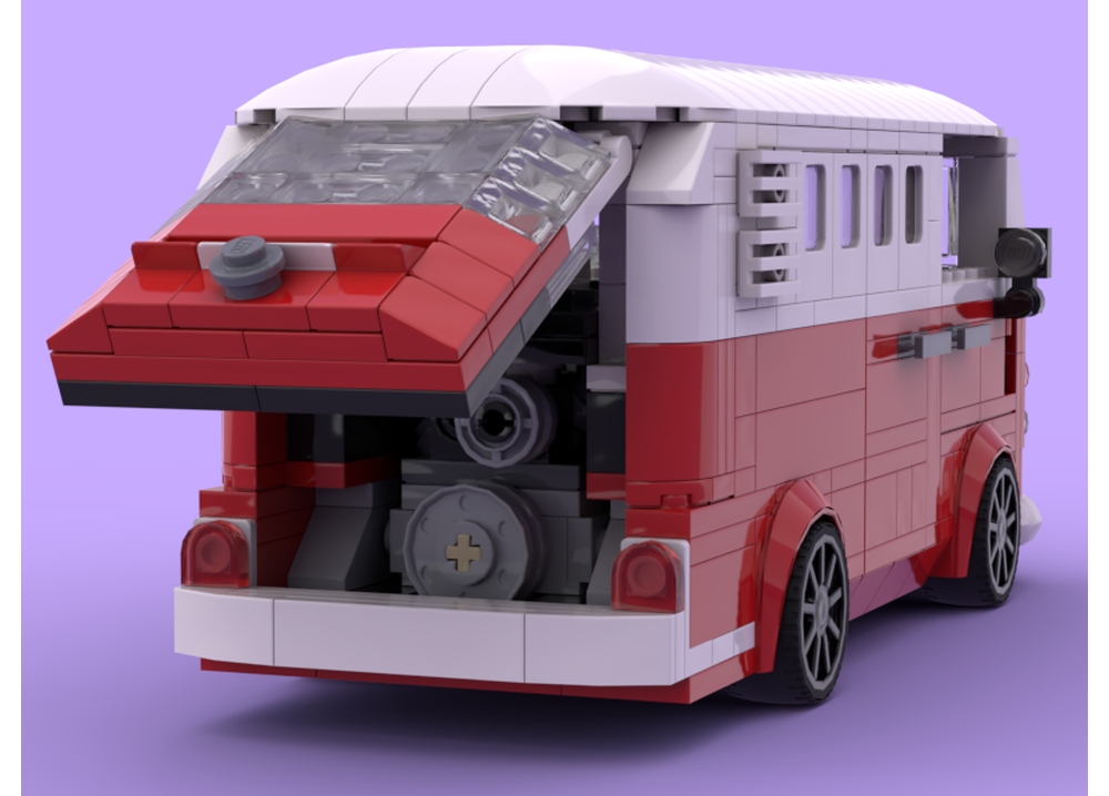 LEGO MOC-209177 VW Bus Speed Champions 8Wide by alejoluis | Rebrickable ...