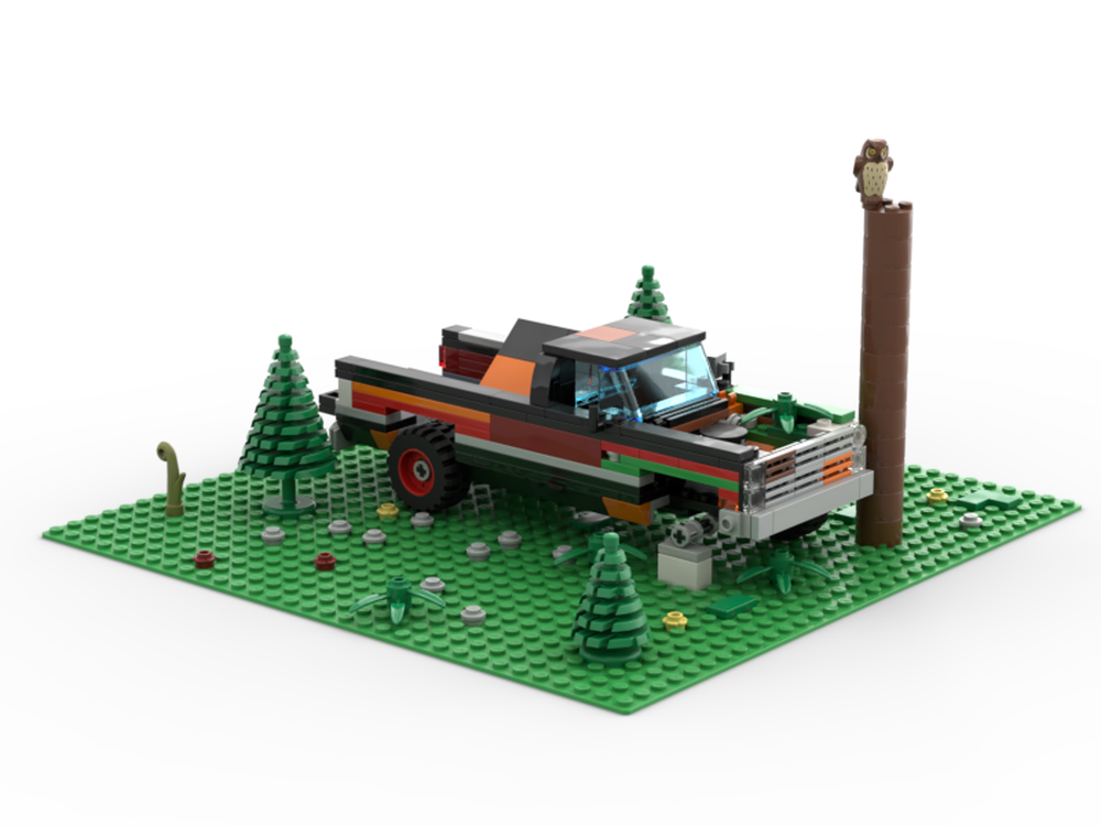 LEGO MOC GMC Sierra Barn Find by N_LegoGarage | Rebrickable - Build ...