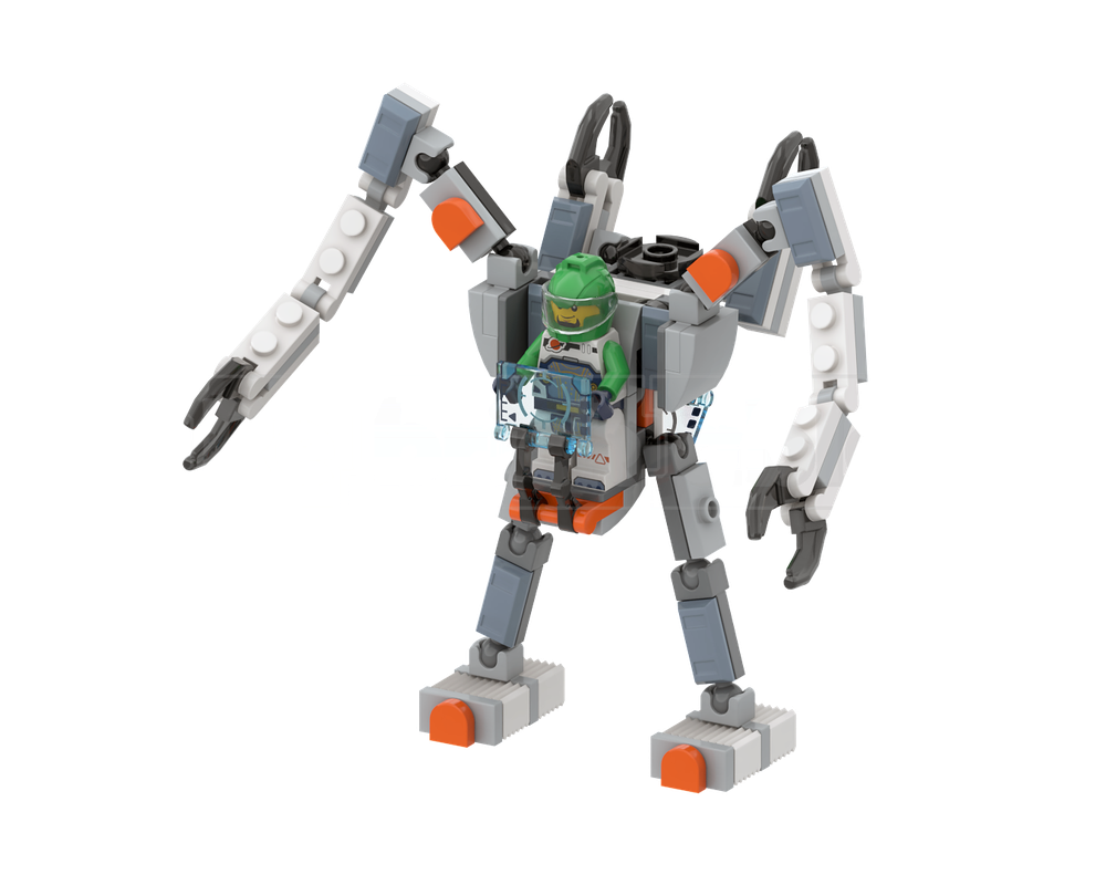 LEGO MOC-209200 Advanced Science Mech - (30694-1 x2) by Mech_Error ...
