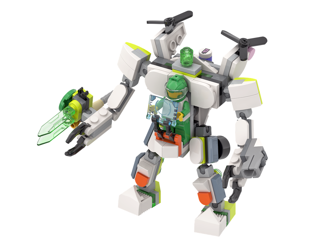 LEGO MOC Mateo & Z-Blob's Adventure Mech - (71487-1 & 30694-1) by Mech ...