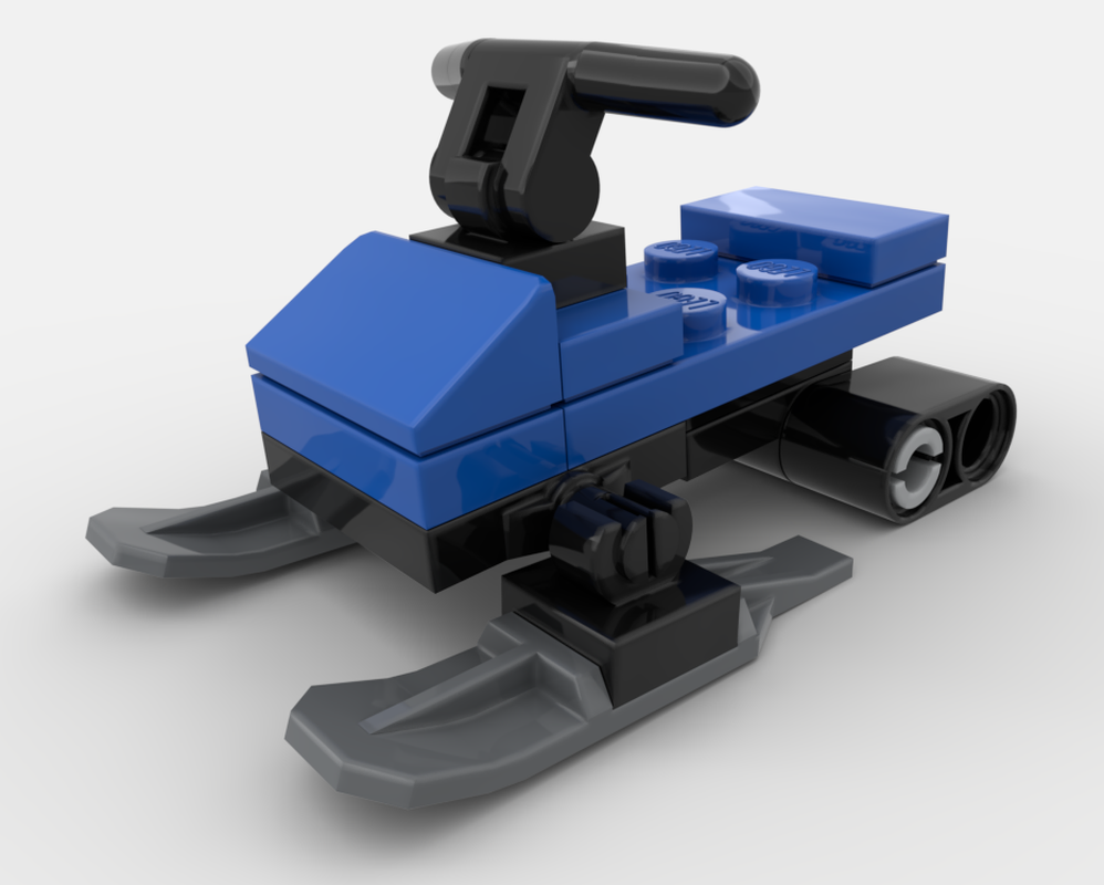 LEGO MOC Micro Snowmobile by CantonOfUnorthodoxy | Rebrickable - Build ...