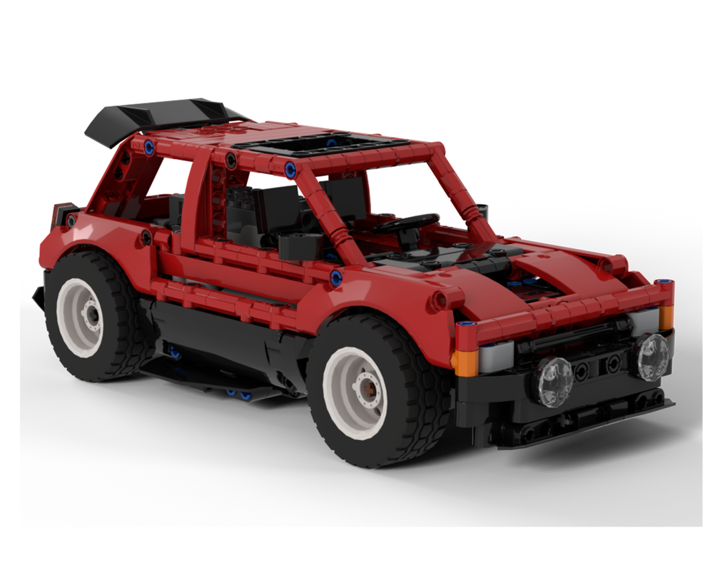 LEGO MOC RC Renault 5 Turbo Rally Car by sherkvic | Rebrickable - Build ...