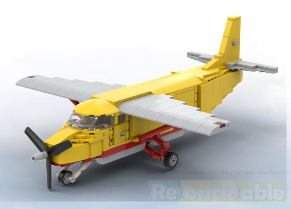 LEGO MOC Cessna 208B by Brick Studs | Rebrickable - Build with LEGO