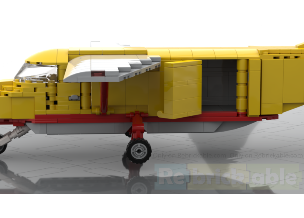 LEGO MOC-209222 Cessna 208B by Brick Studs | Rebrickable - Build with LEGO