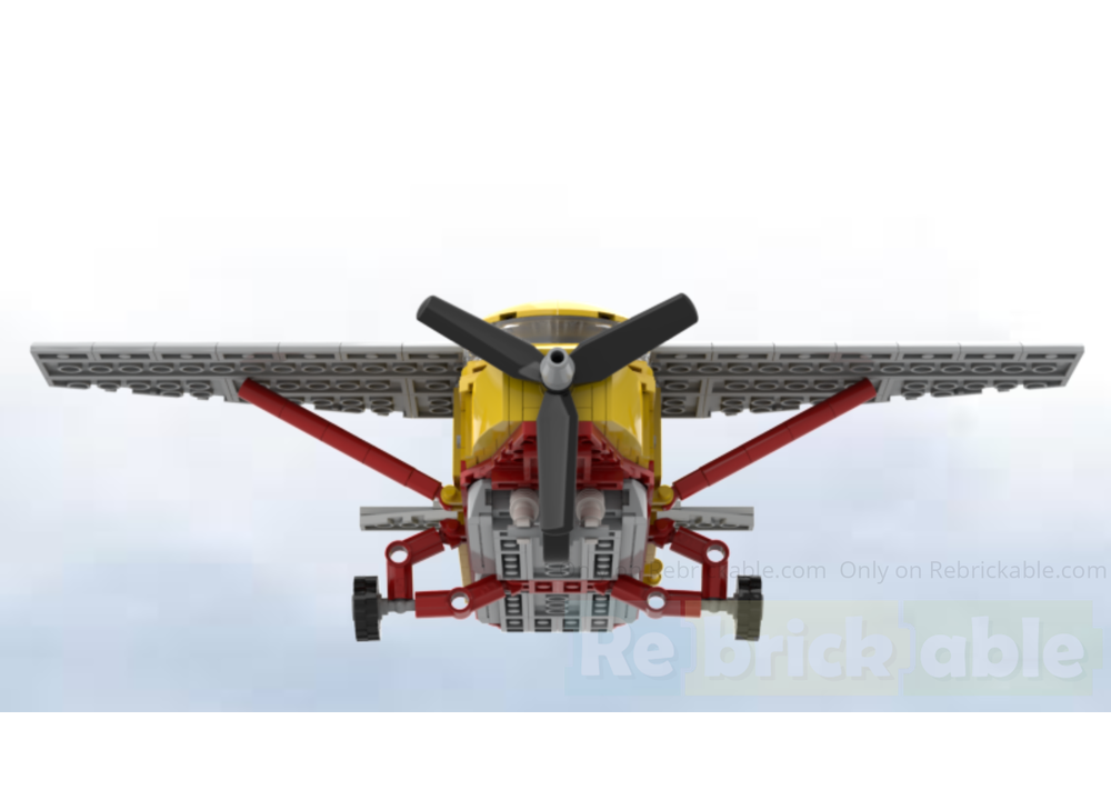 LEGO MOC-209222 Cessna 208B by Brick Studs | Rebrickable - Build with LEGO