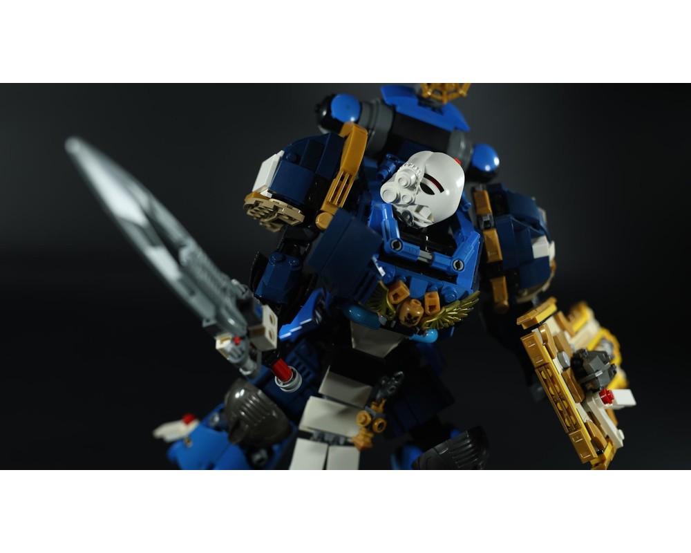 LEGO MOC LEGO Space Marine Bladeguard Kopaka ( Warhammer 40K + BIONICLE ...