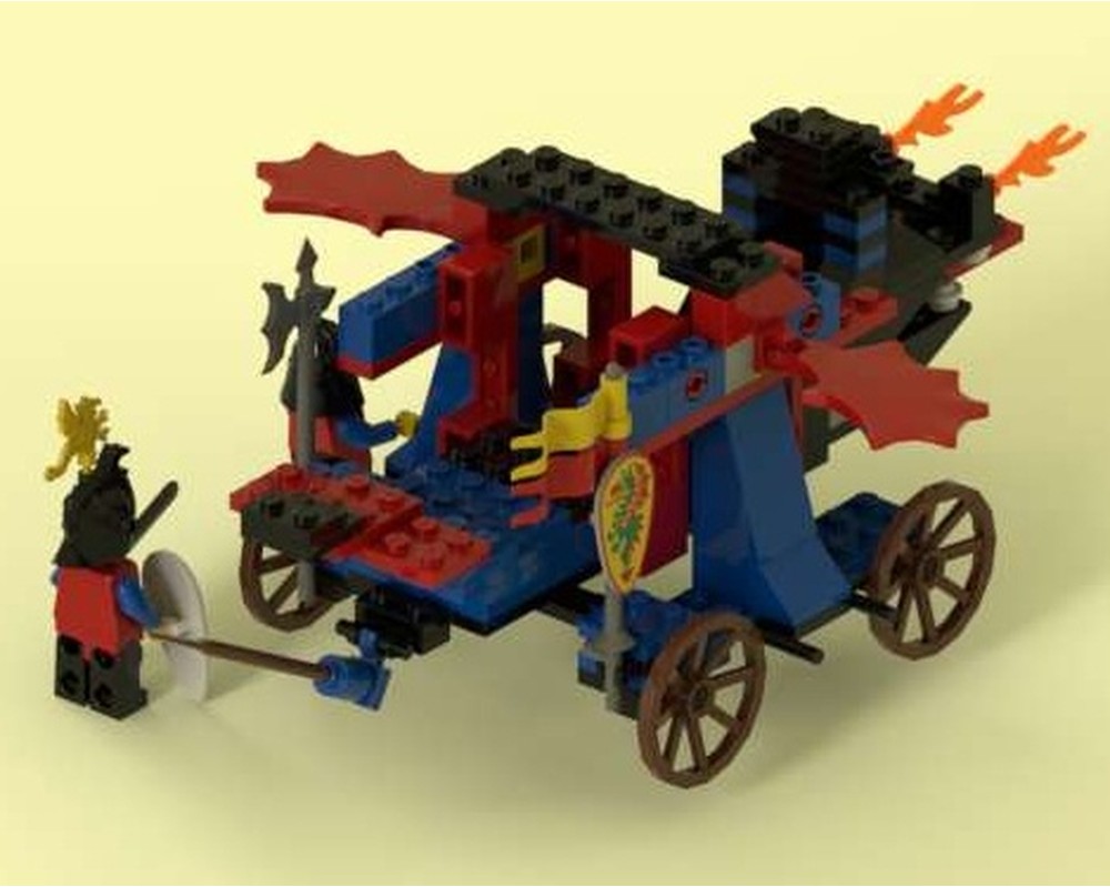 LEGO MOC The dragon battering ram by bricksofmarc | Rebrickable - Build ...