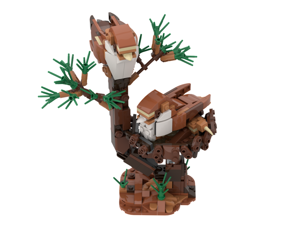LEGO MOC-209245 31154 Two little birds by SKABRAM | Rebrickable - Build ...