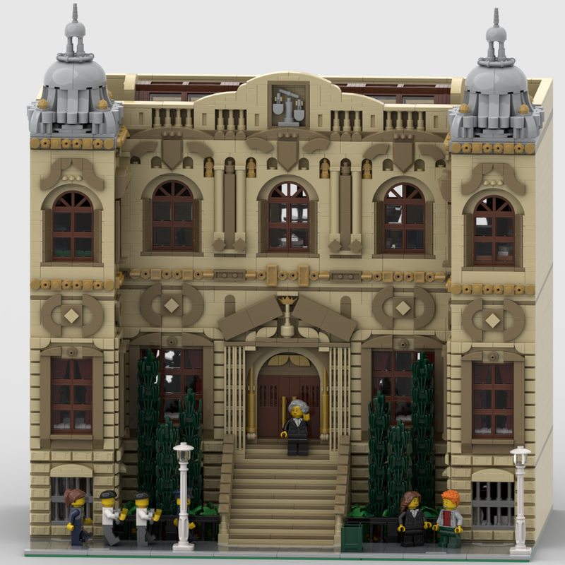 LEGO MOC Royal Courthouse by Leo G | Rebrickable - Build with LEGO