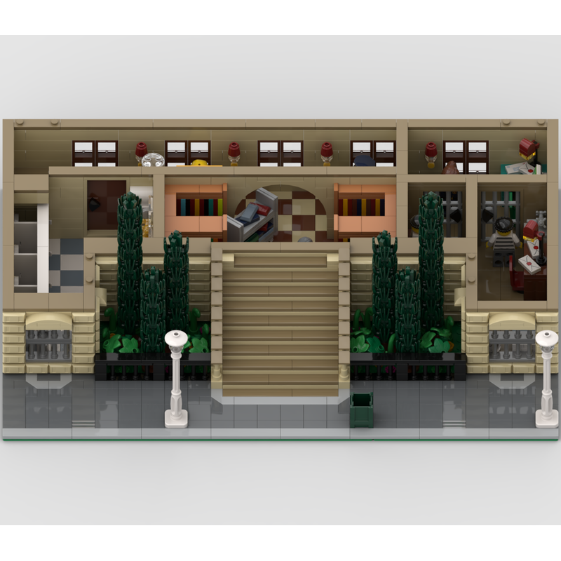 LEGO MOC Royal Courthouse by Leo G | Rebrickable - Build with LEGO