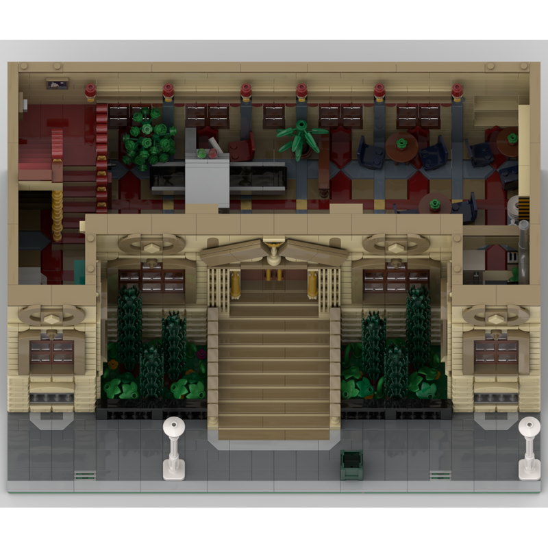 LEGO MOC Royal Courthouse by Leo G | Rebrickable - Build with LEGO