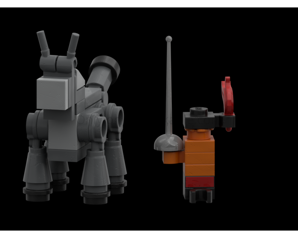 LEGO MOC Minifig-Scale Shrek, Puss in boots, and Donkey by legoswoda ...