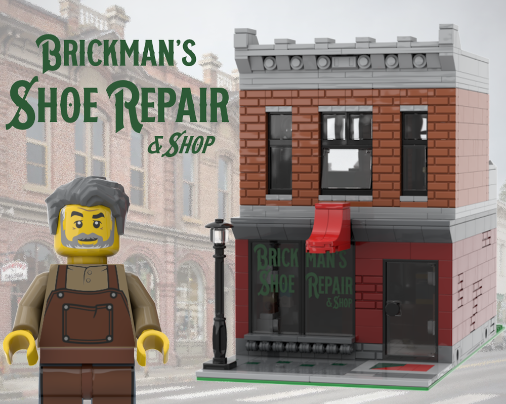 LEGO MOC Shoe Repair & Shop by Brickland Hills | Rebrickable - Build ...