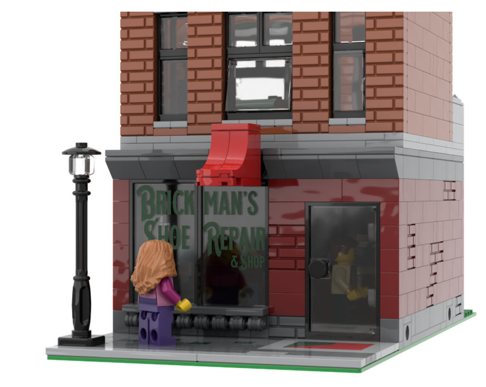 LEGO MOC-209255 Shoe Repair & Shop by Brickland Hills | Rebrickable ...