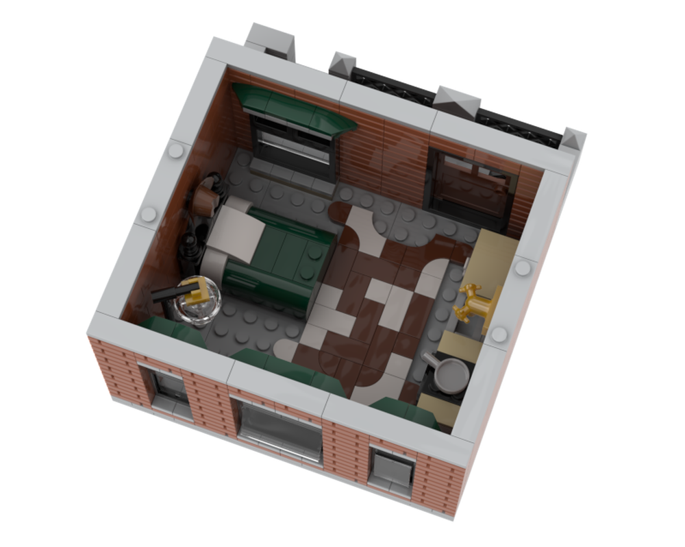 LEGO MOC-209255 Shoe Repair & Shop by Brickland Hills | Rebrickable ...