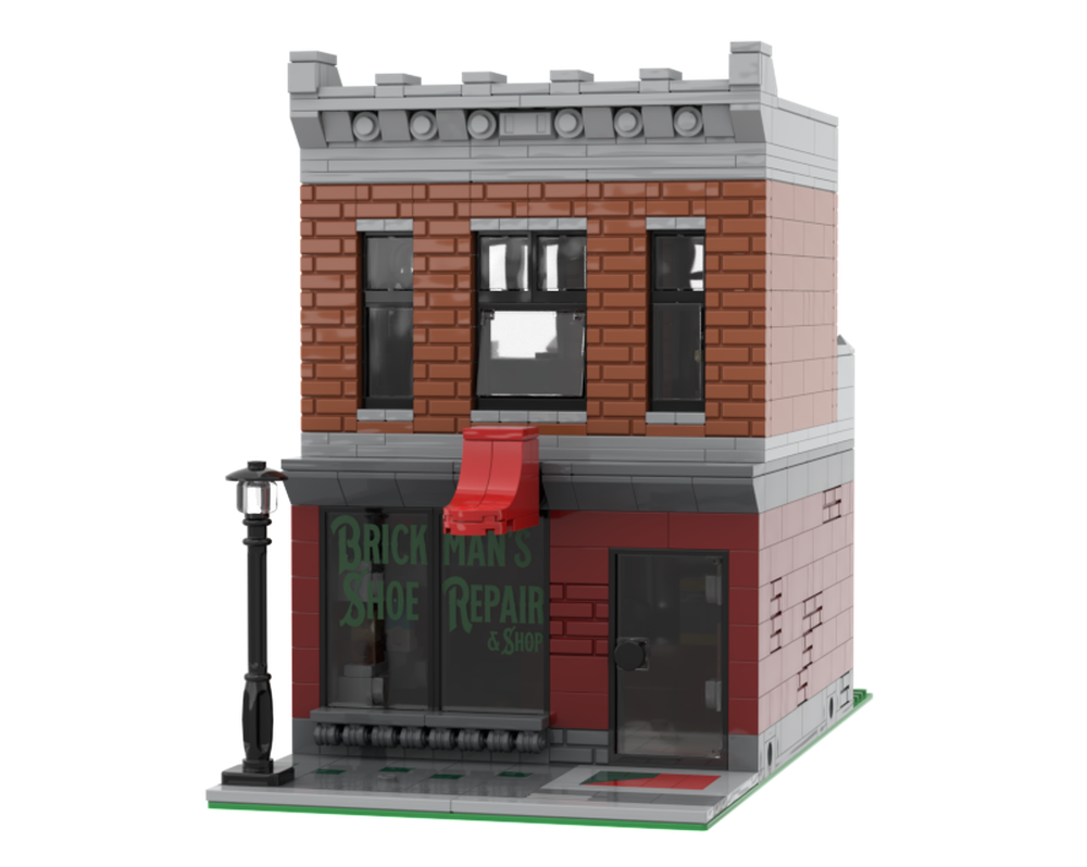 LEGO MOC-209255 Shoe Repair & Shop by Brickland Hills | Rebrickable ...