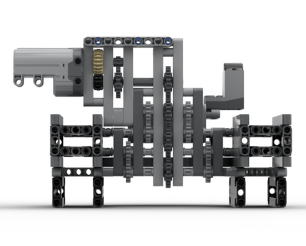 LEGO MOC-209262 Working Vector Thrust System (2D) by JojoTheBuilder ...
