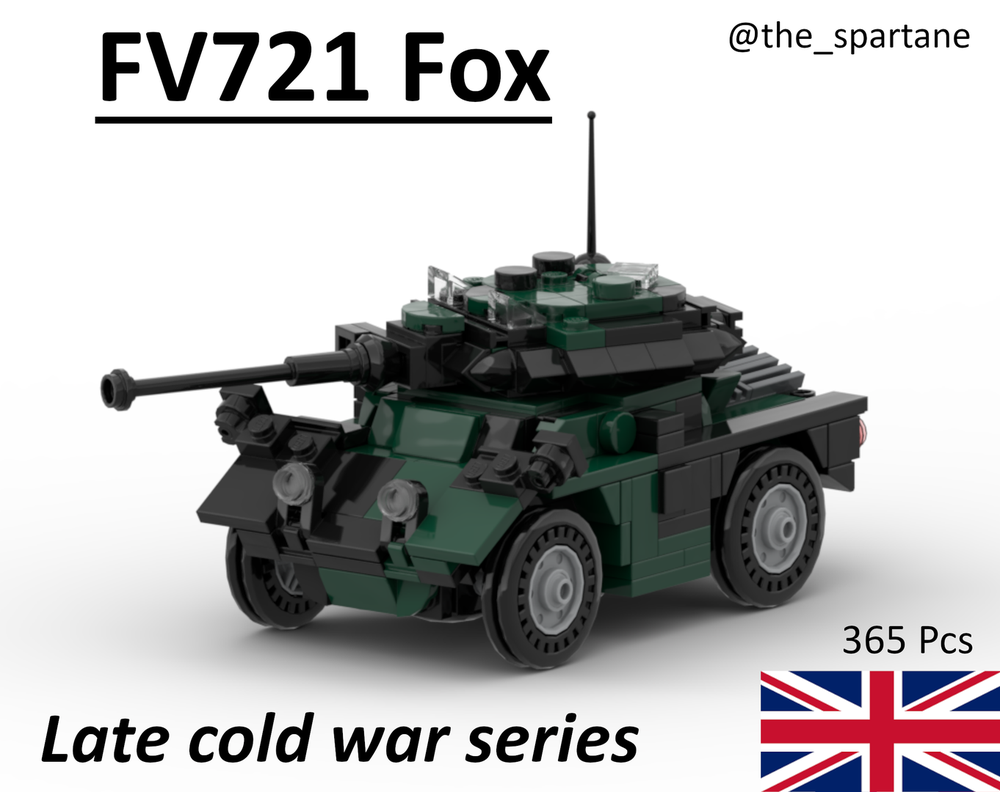 LEGO MOC FV721 Fox by Spartane | Rebrickable - Build with LEGO