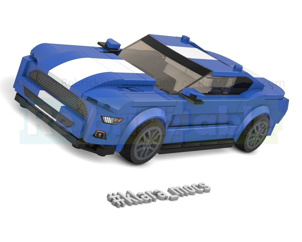 LEGO MOC Ford Mustang GT 5.0 V2 Speed Champions by klara_mocs ...