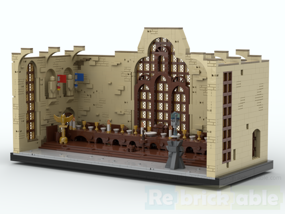 LEGO MOC The Great Hall (Part 1) by LeonardWKenyon | Rebrickable ...