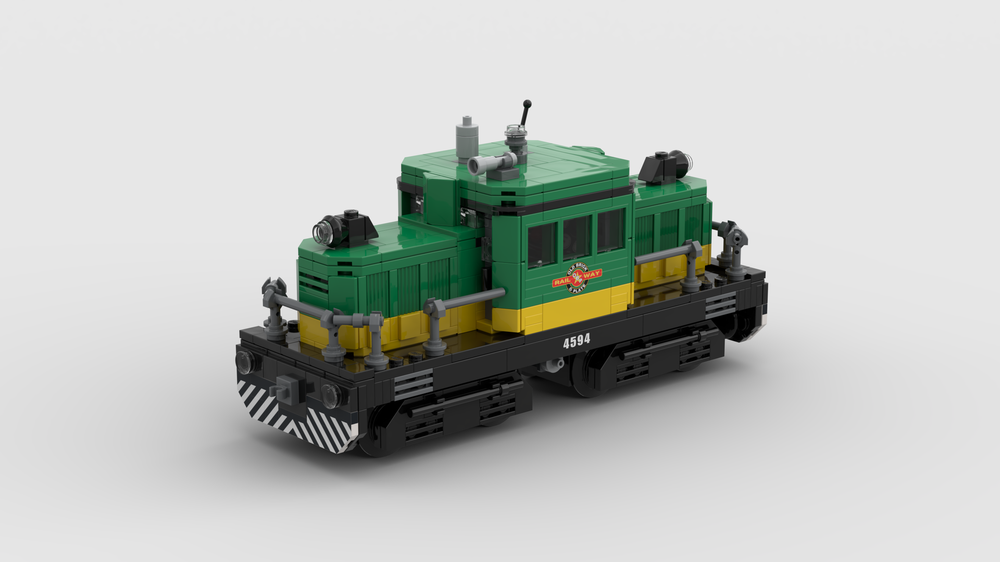 LEGO MOC Porter 50 Tonner Switcher Locomotive by xTHybrid108 ...