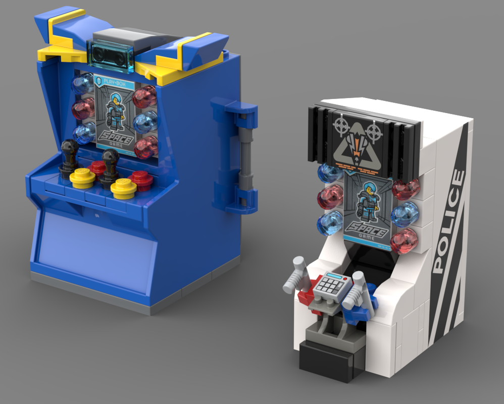 LEGO MOC 9v Arcade Boxes by LustyArgonian | Rebrickable - Build with LEGO