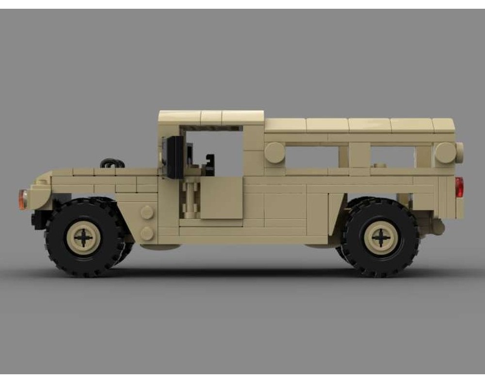 LEGO MOC M1123 HMMWV (Humvee) cargo/troop carrier by Brick Industries ...