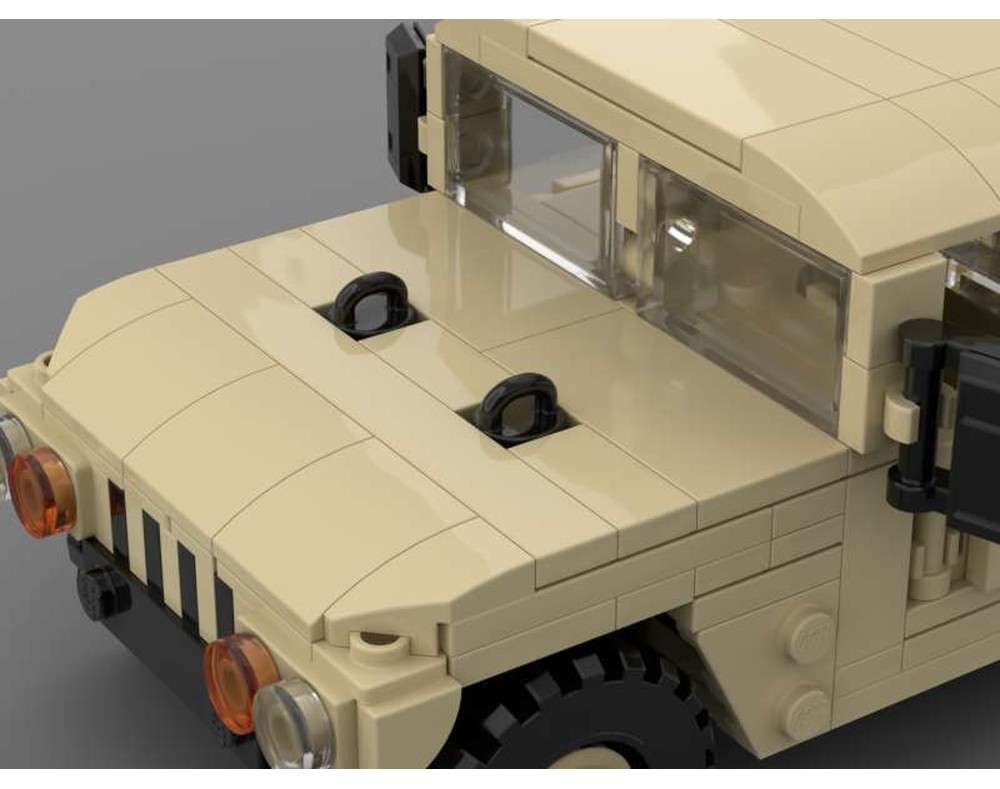 LEGO MOC M1123 HMMWV (Humvee) cargo/troop carrier by Brick Industries ...