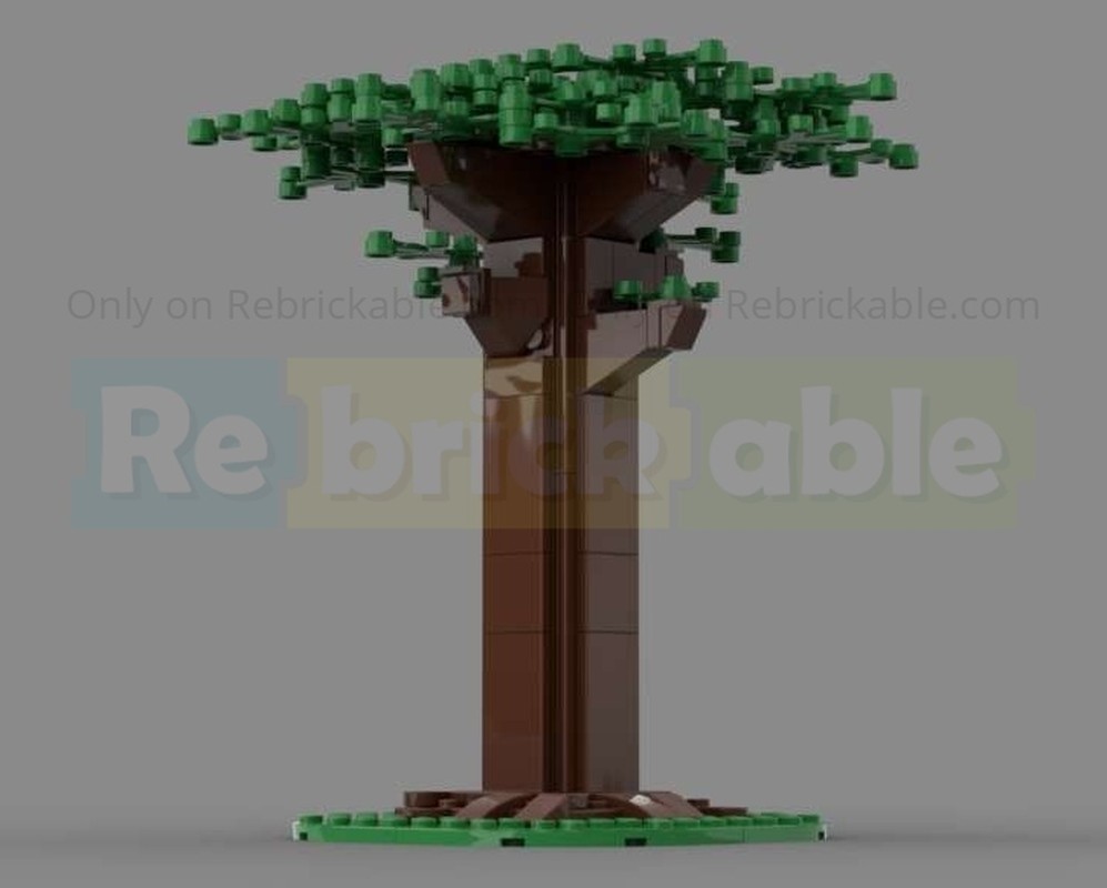 LEGO MOC Old Tree *From 2022* by Brick Industries | Rebrickable - Build ...