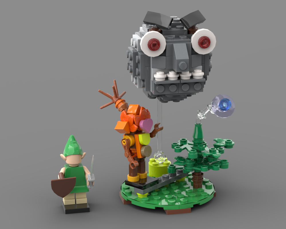 LEGO MOC Legend of Zelda Majora's Mask by LustyArgonian | Rebrickable ...