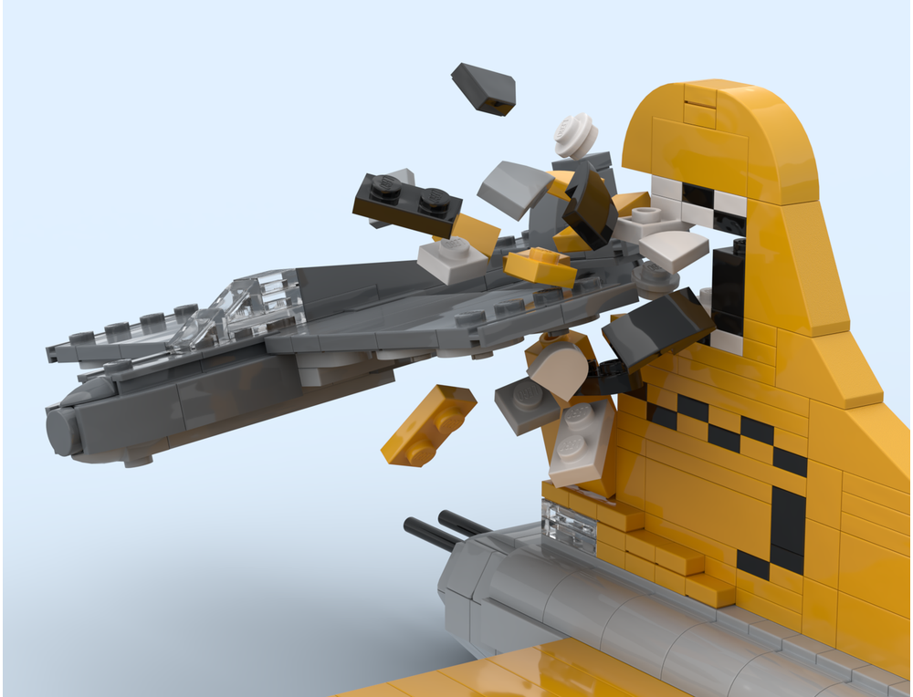 LEGO MOC Zeppelin Rammer (Entwurf III) by Shnorgelflopper | Rebrickable ...