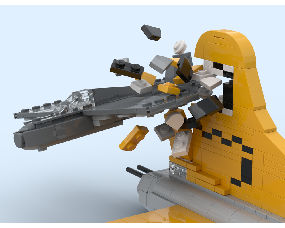 LEGO MOC Zeppelin Rammer (Entwurf III) by Shnorgelflopper | Rebrickable ...