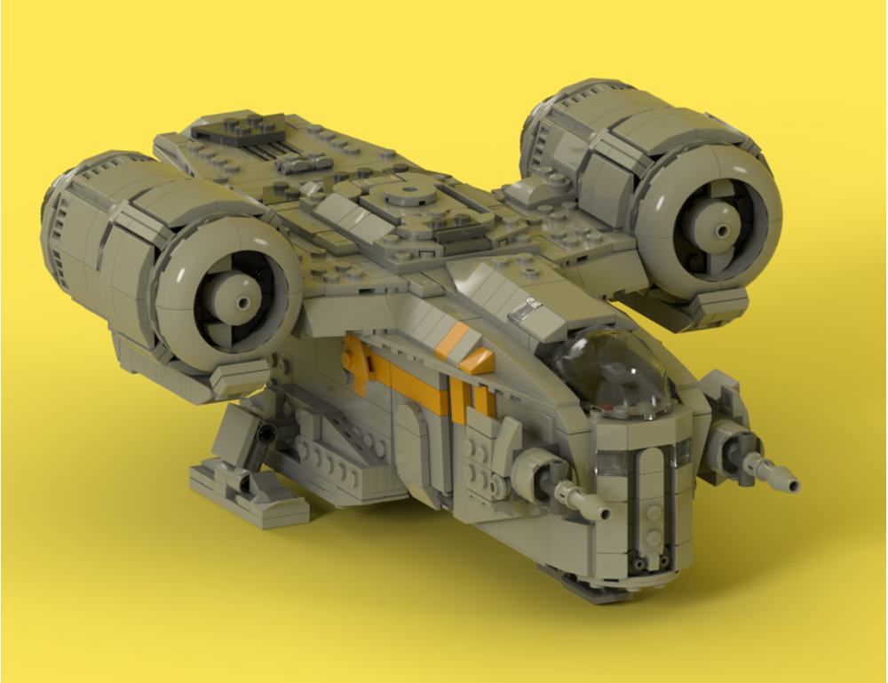 LEGO MOC The Razor Crest (SWOV) by Mayomaan | Rebrickable - Build with LEGO