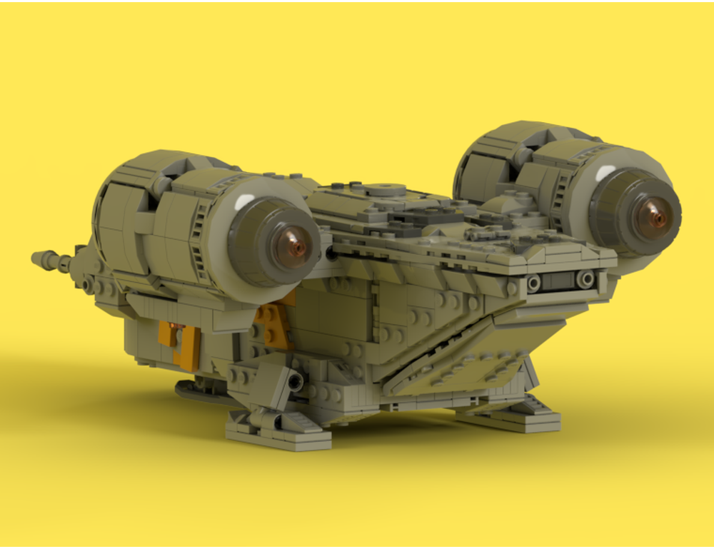 LEGO MOC The Razor Crest (SWOV) by Mayomaan | Rebrickable - Build with LEGO