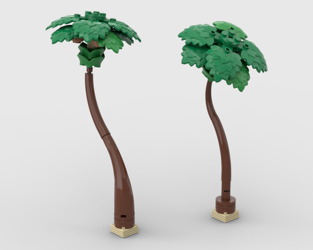 LEGO MOC Palm Tree #5 by gabizon | Rebrickable - Build with LEGO