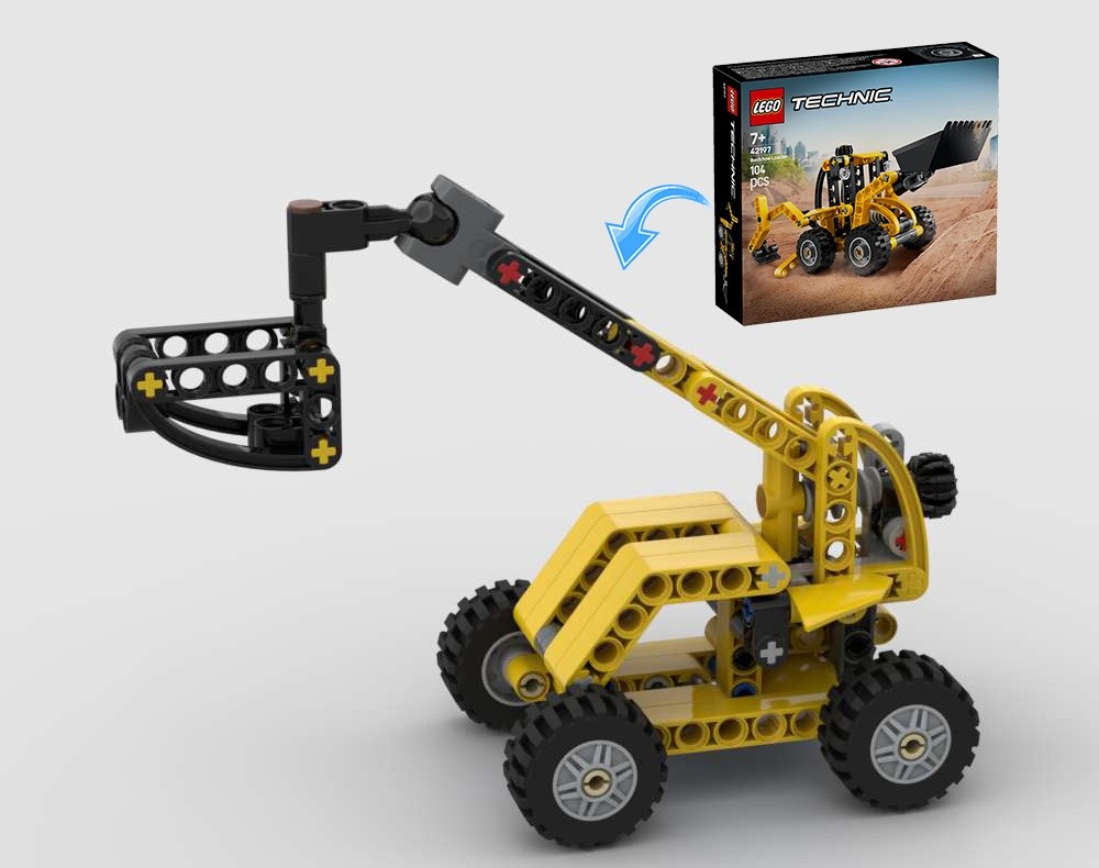 LEGO MOC Cherry Picker 42197 Alternative by ErikGS | Rebrickable ...