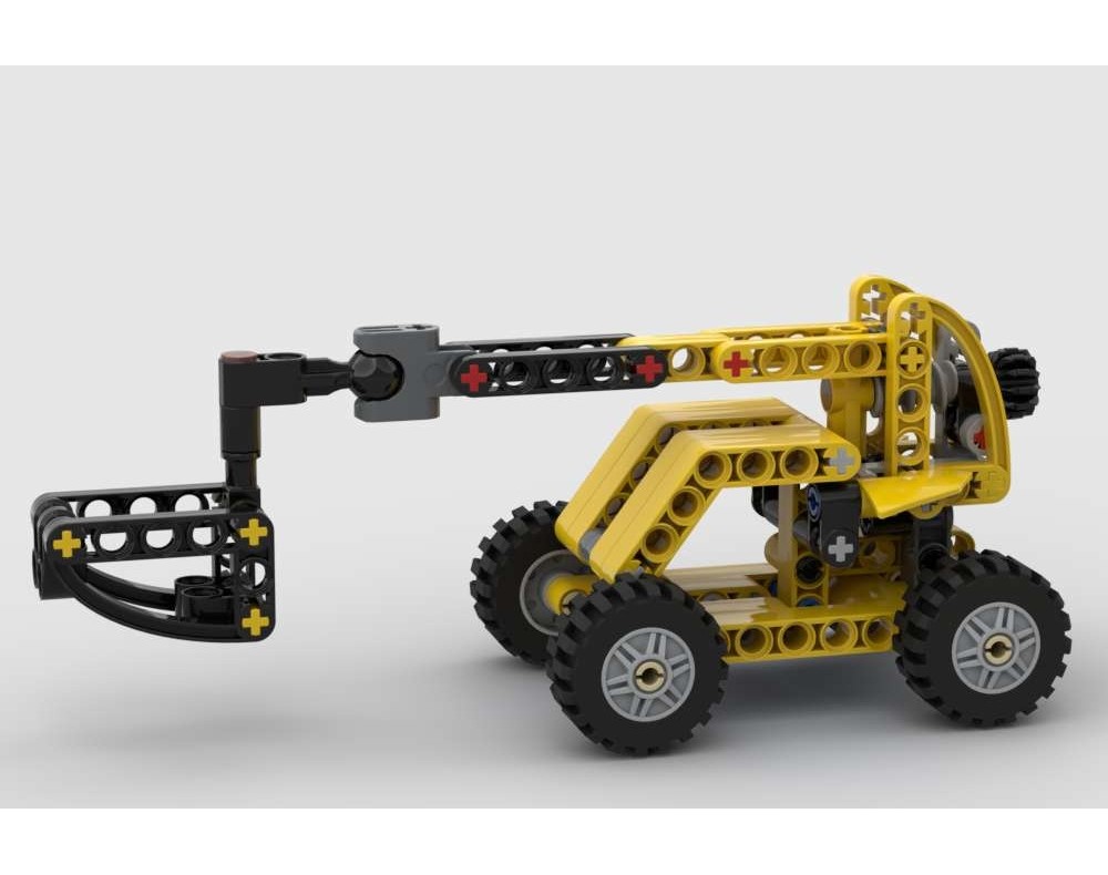 Lego Moc Cherry Picker 42197 Alternative By Erikgs Rebrickable